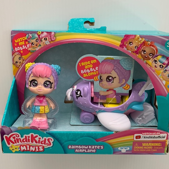 Moose | Toys | Kindikids Minis Rainbow Kates Airplane | Poshmark